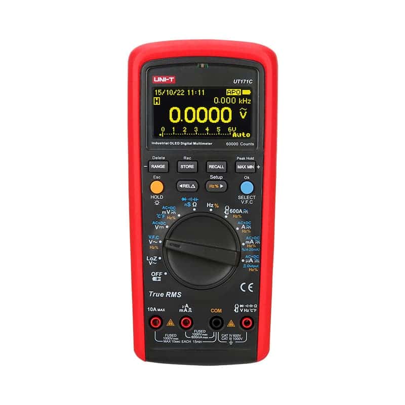 Uni-T UT171C Industrial True RMS Digital Multimeter | Huddleston New ...